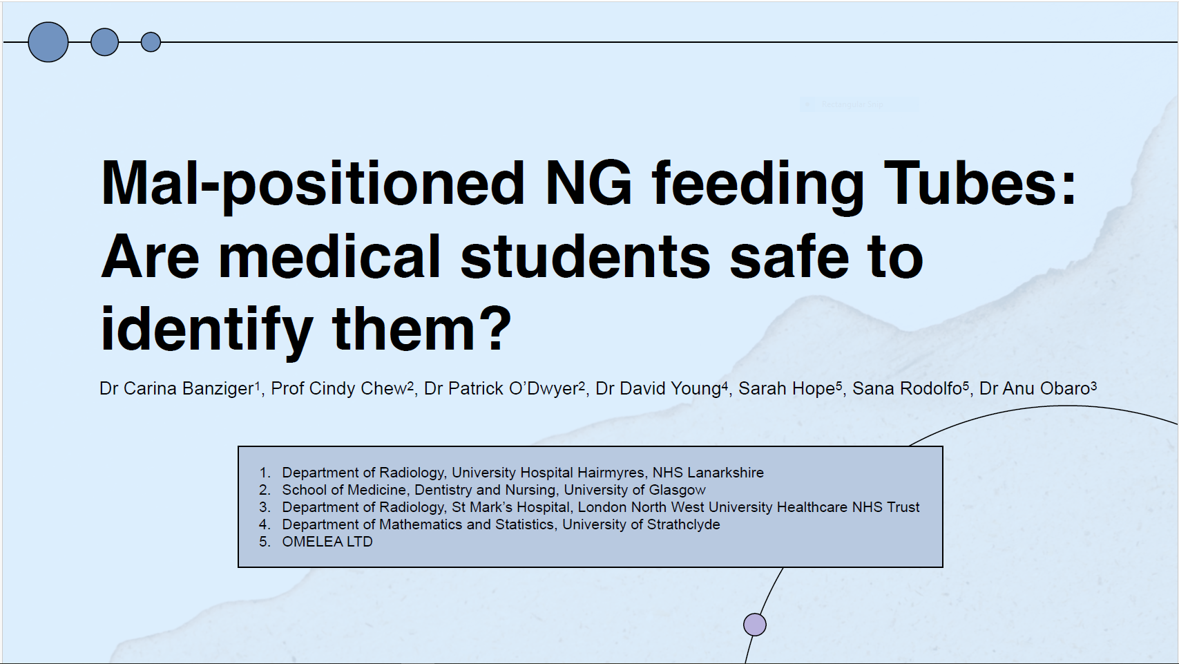 Scientific ePosters | BSGAR